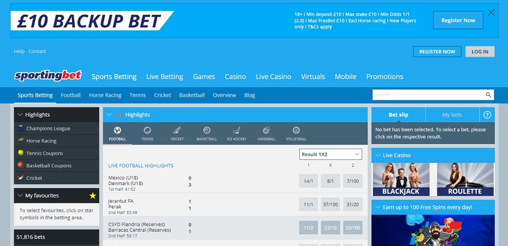 Sportingbet Sports Betting Review 2020